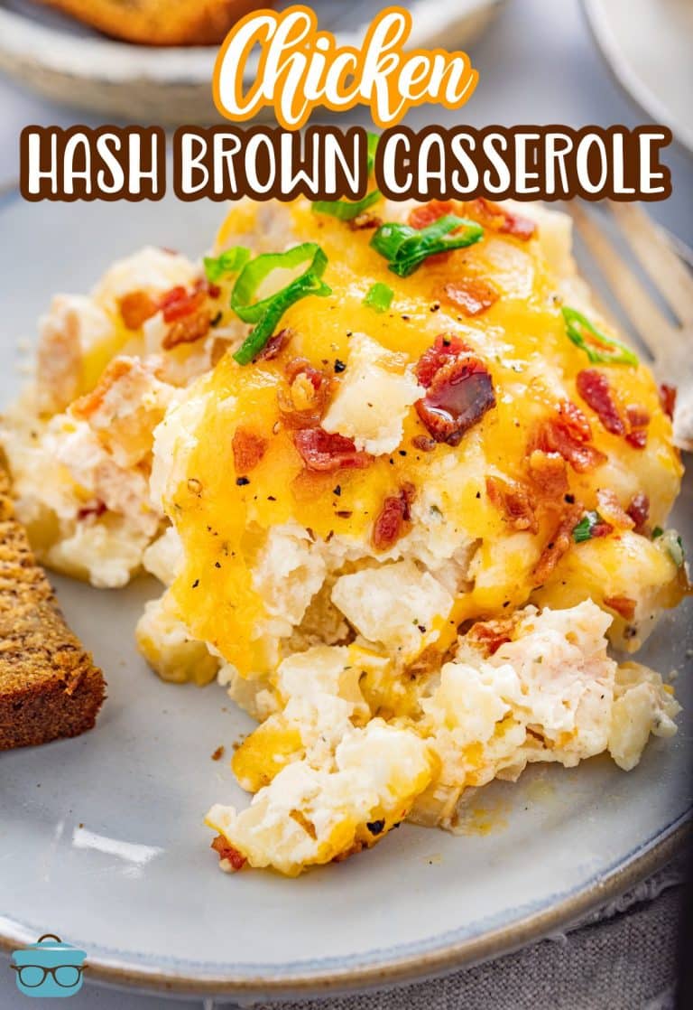 Chicken Hash Brown Casserole - The Country Cook