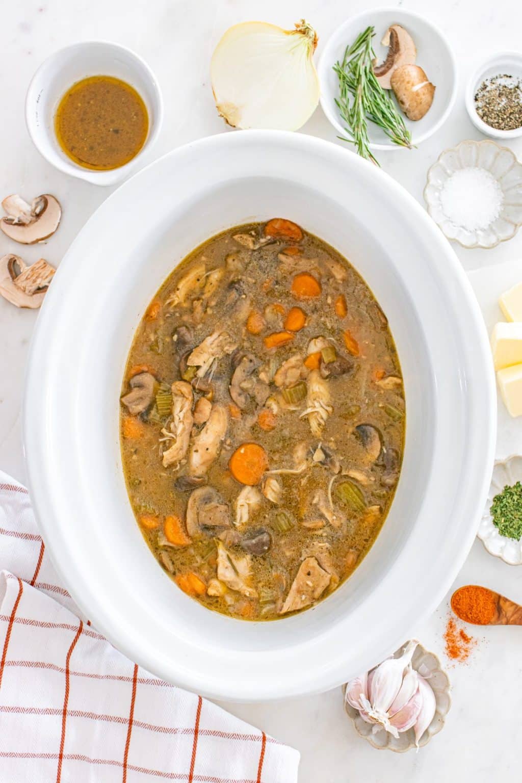 Crock Pot Chicken Pot Roast - The Country Cook