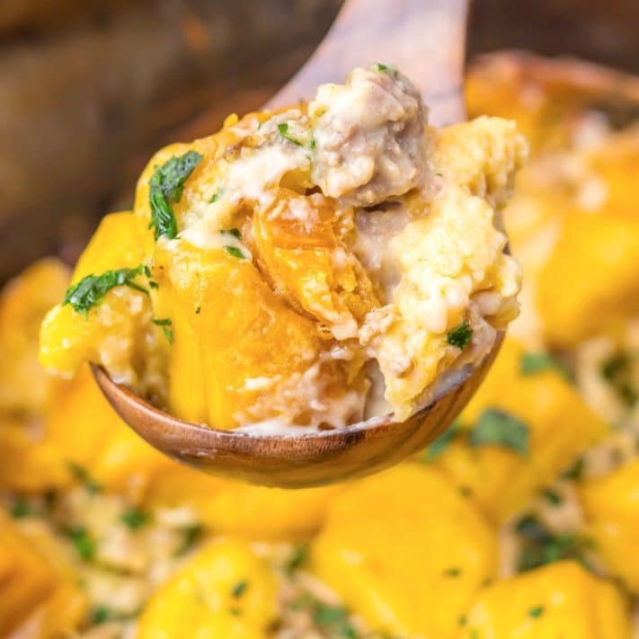 Crock Pot Sausage Gravy Biscuit Casserole - The Country Cook