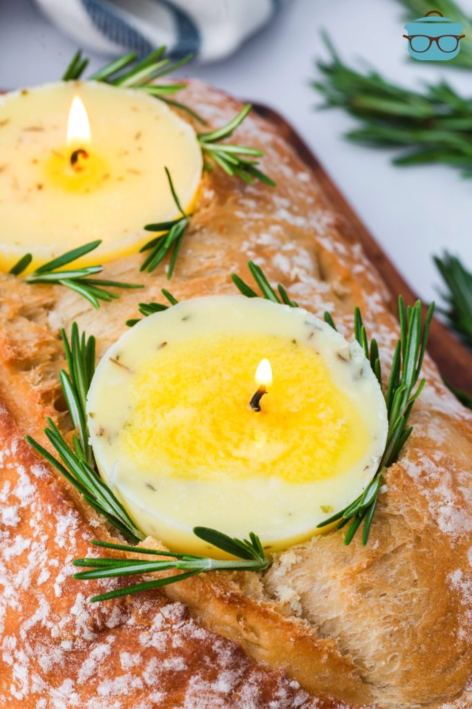 Garlic Butter Candle - The Country Cook