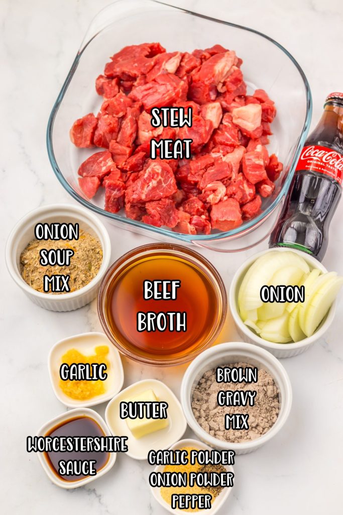Crock Pot Coca Cola Beef Tips - The Country Cook