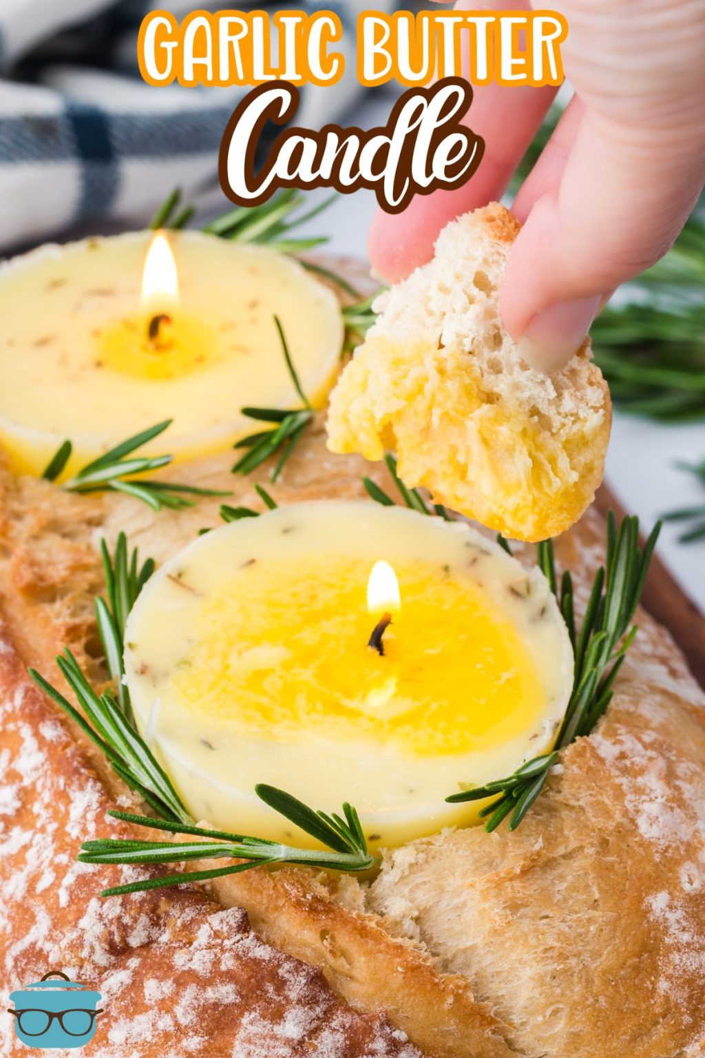 Garlic Butter Candle - The Country Cook