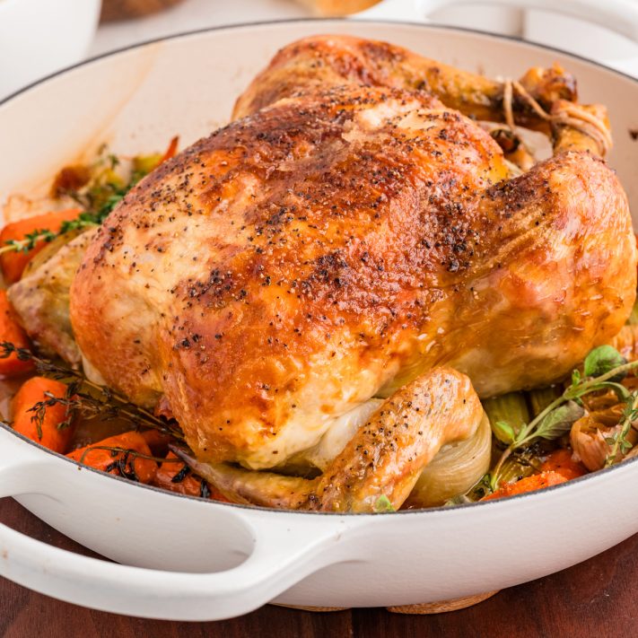 Whole Roasted Chicken - The Country Cook