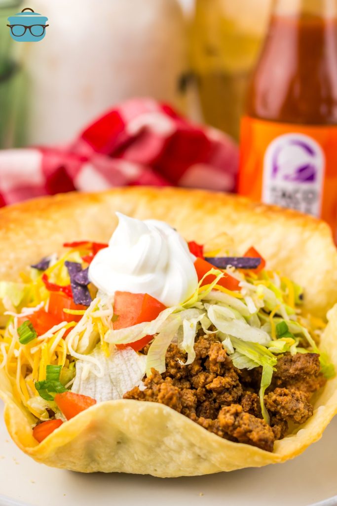 Taco Bell Taco Salad - The Country Cook