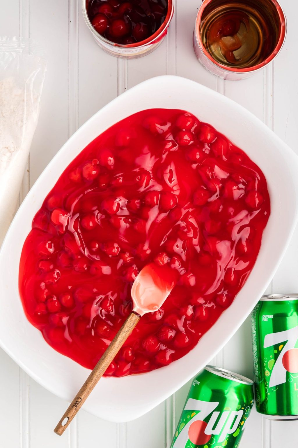 7Up Cherry Dump Cake - The Country Cook