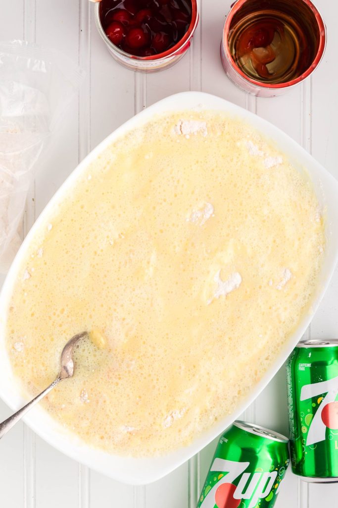 7Up Cherry Dump Cake - The Country Cook