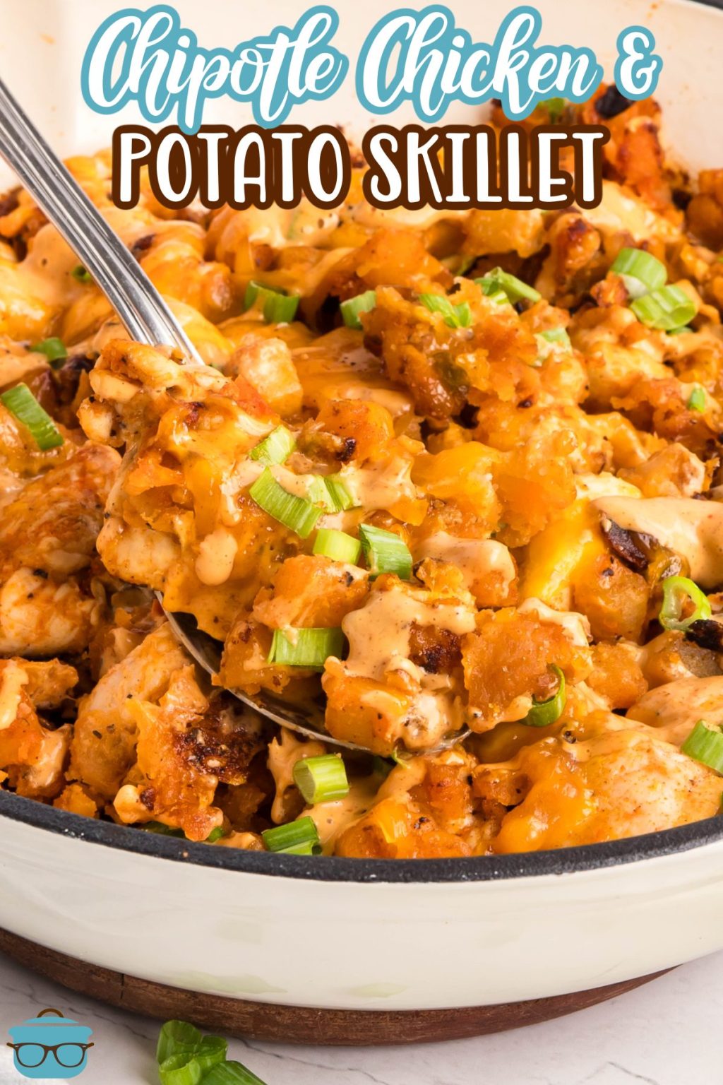 Chipotle Chicken and Potato Skillet - The Country Cook