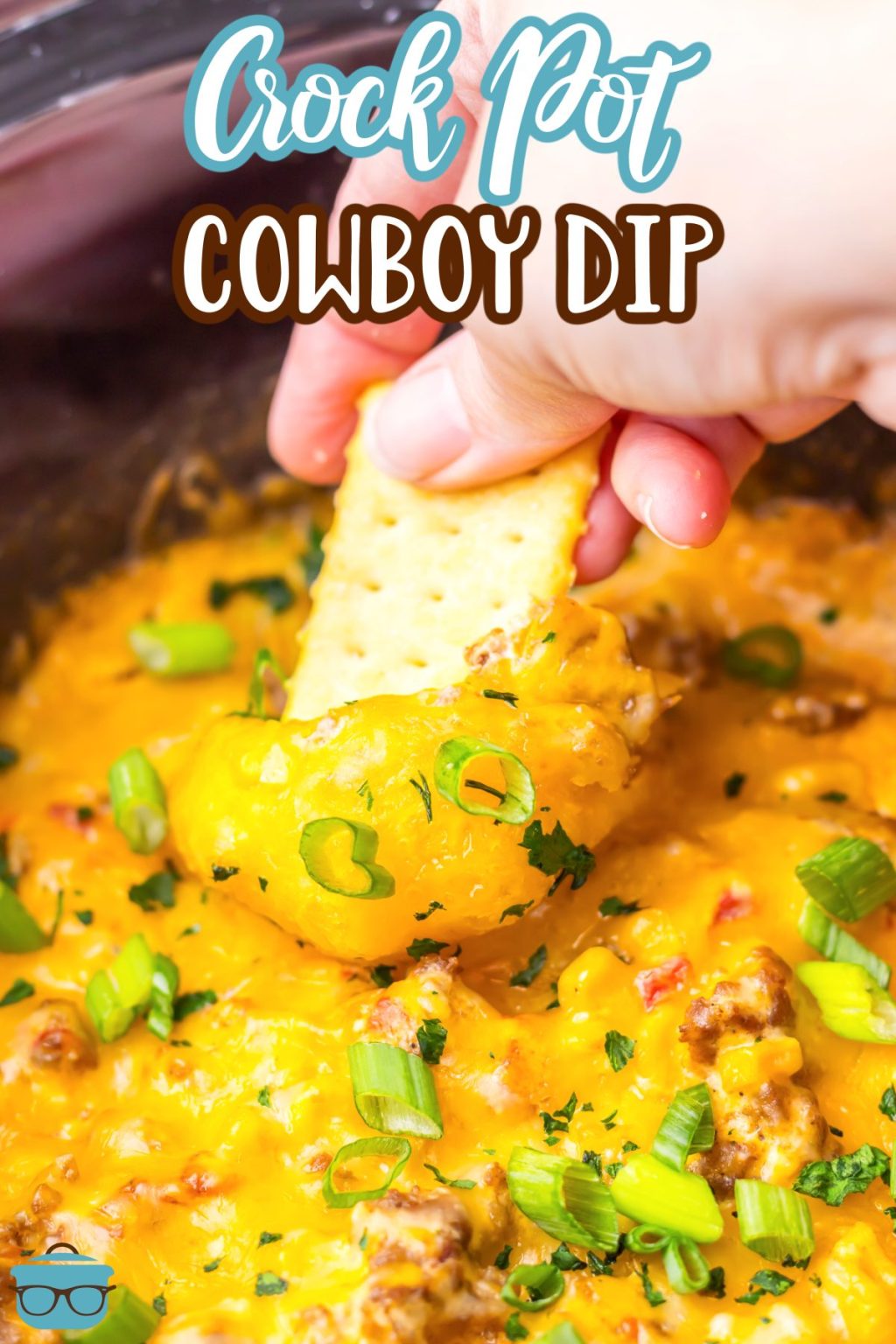 Crock Pot Cowboy Dip - The Country Cook