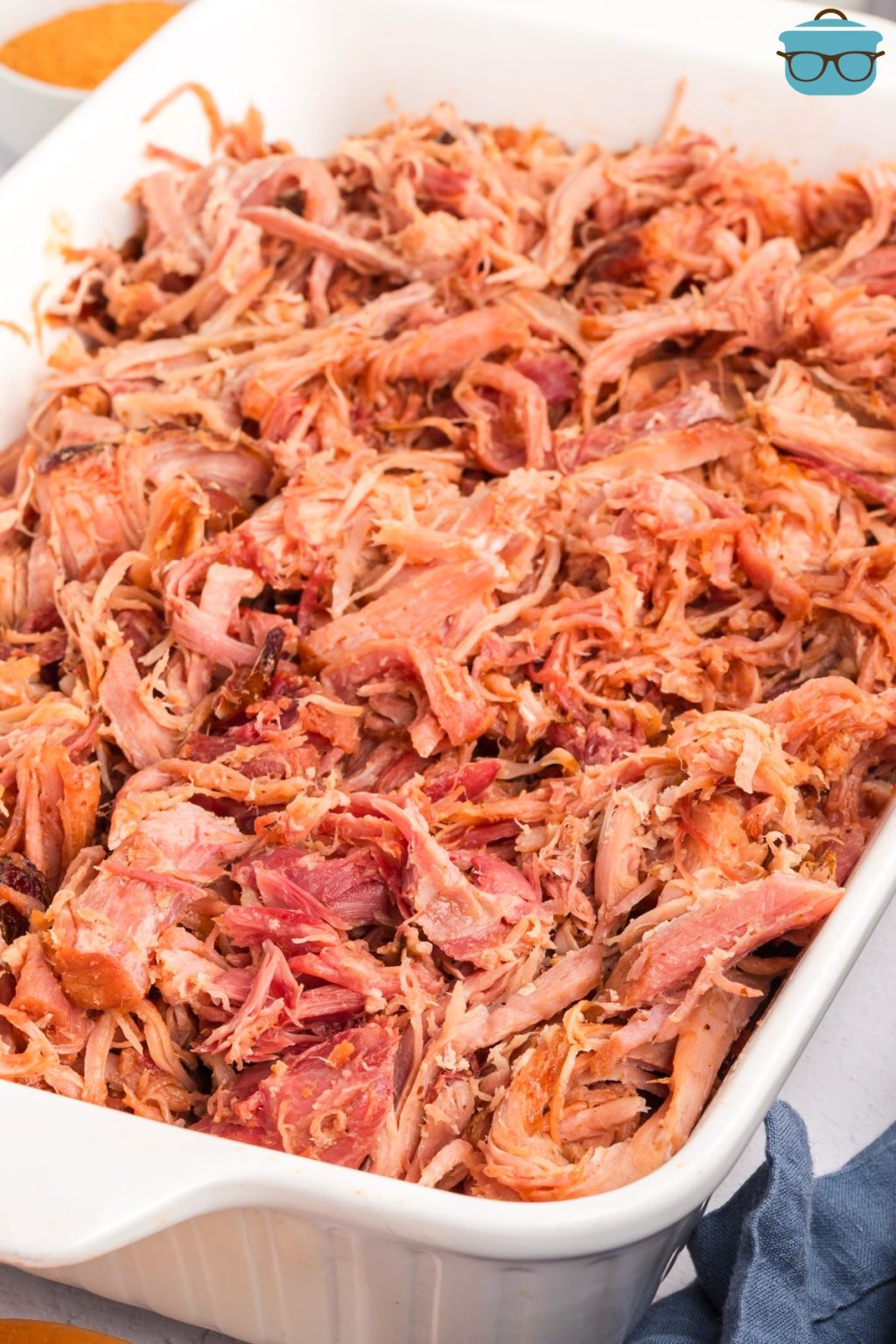 Crock Pot Pulled Ham - The Country Cook