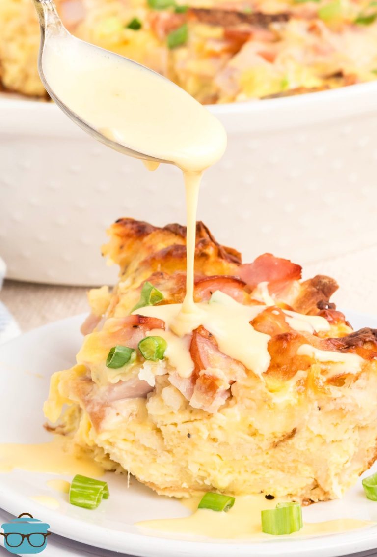 Eggs Benedict Casserole - The Country Cook