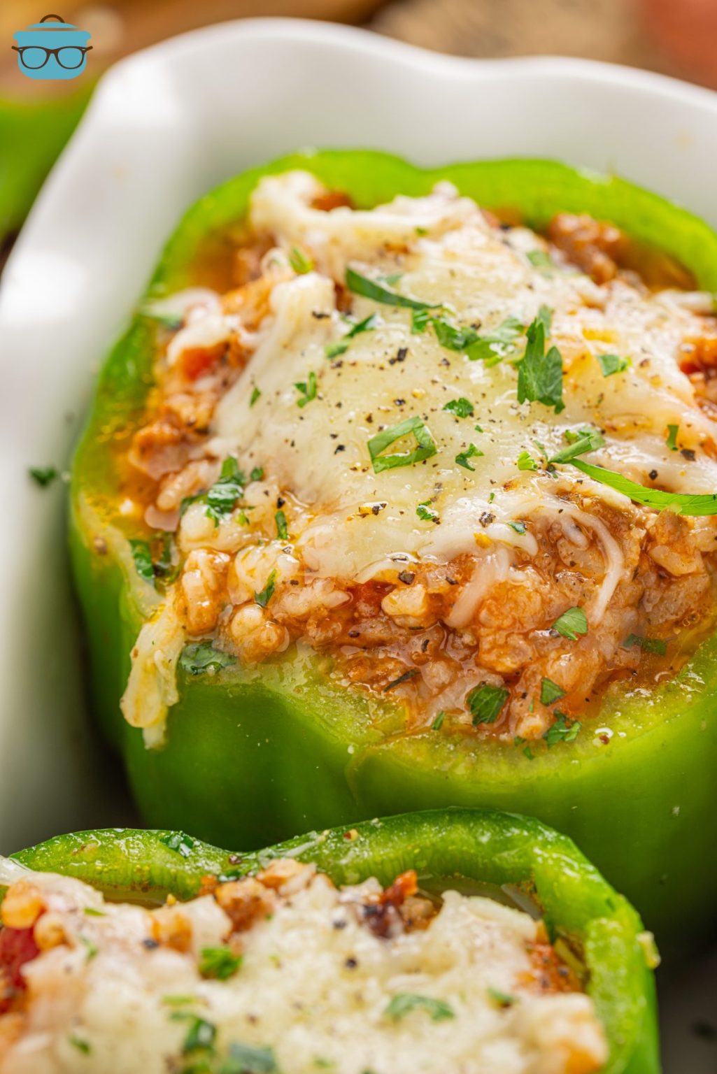 Italian Stuffed Peppers For Two - The Country Cook