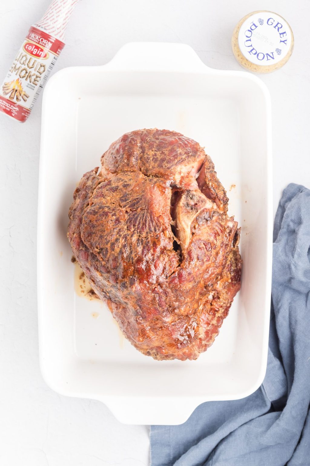 Crock Pot Pulled Ham - The Country Cook