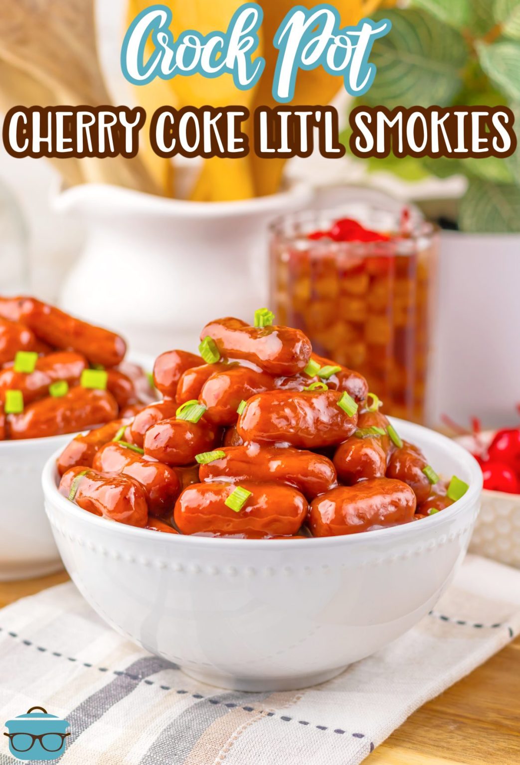 Crock Pot Cherry Coke Lit'l Smokies - The Country Cook