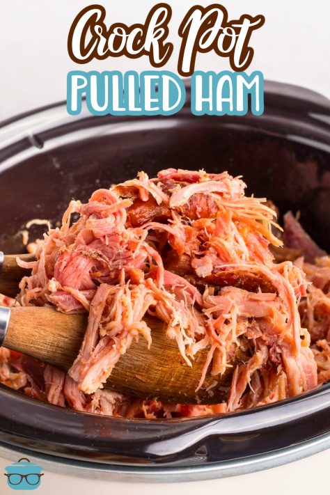 Crock Pot Pulled Ham - The Country Cook