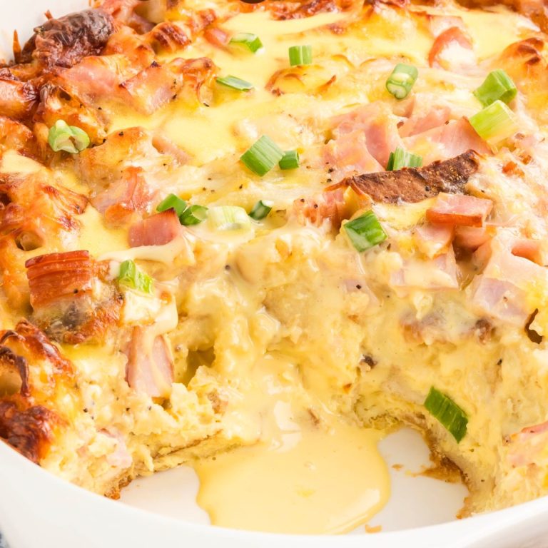 Eggs Benedict Casserole - The Country Cook