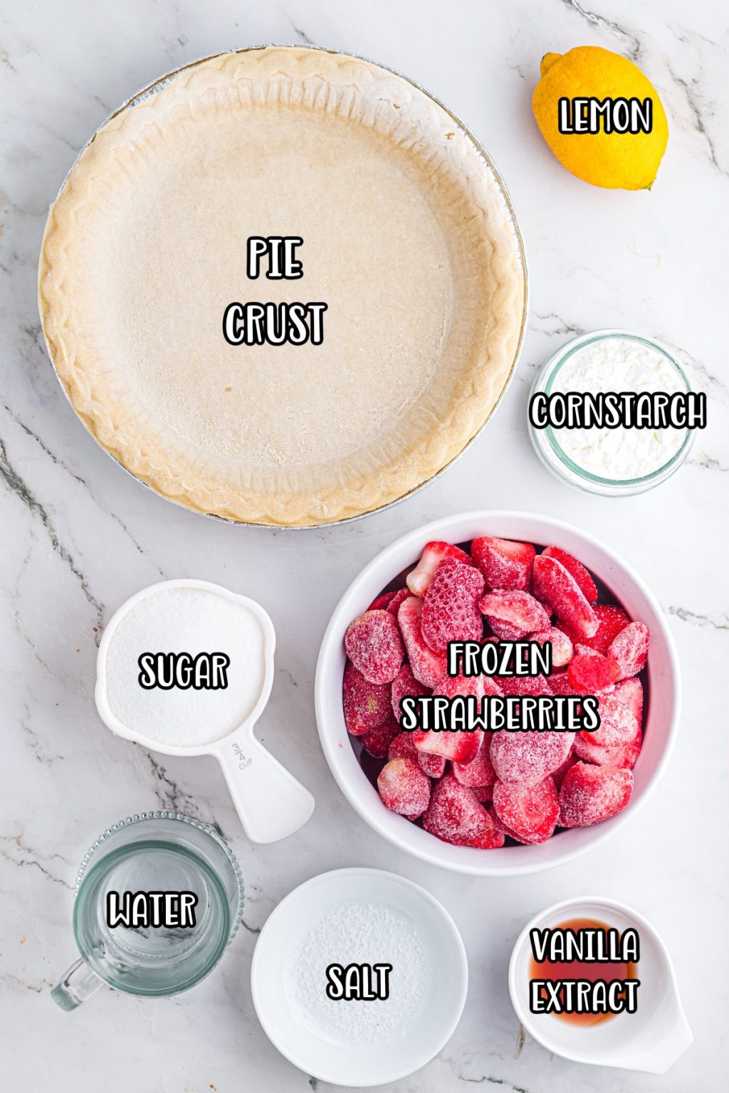 Strawberry Pie (with Frozen Strawberries) - The Country Cook